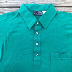 Jantzen | Shirts | Jantzen Classic Men Tee Green Polo Tshirt Top Xl ...